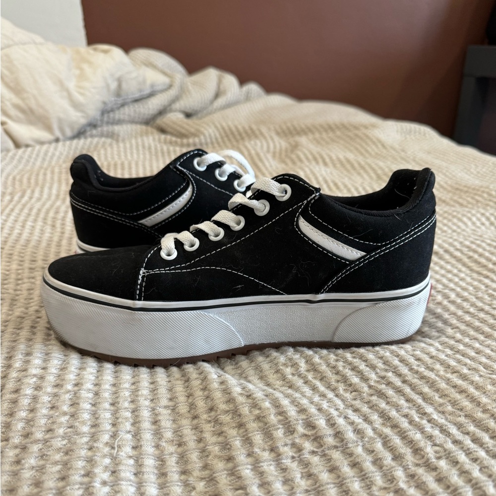Vans Chunky Platform Sneaker In Black, Women’s Size 7… - Gem